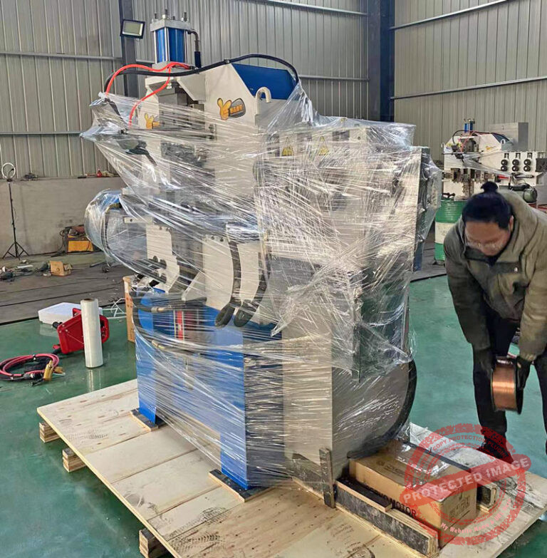 Double J Lashing Hook Bending Welding Machine for Turkey Customer ...